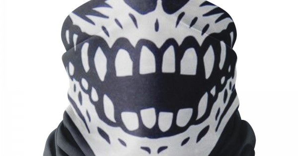Skull Face Mask Çocuk ve Yetişkin Motosiklet Buff'ı