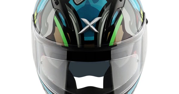 Axor Street Bobby Hex Blue Kapalı Full Face Kask